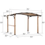 Height Limits on Pergolas for Planning Permission and Practicality